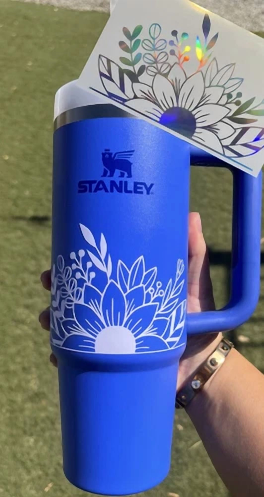 Accessories For Stanley Cup Holographic 40Oz 30Oz Vinyl Sticker Decal ...