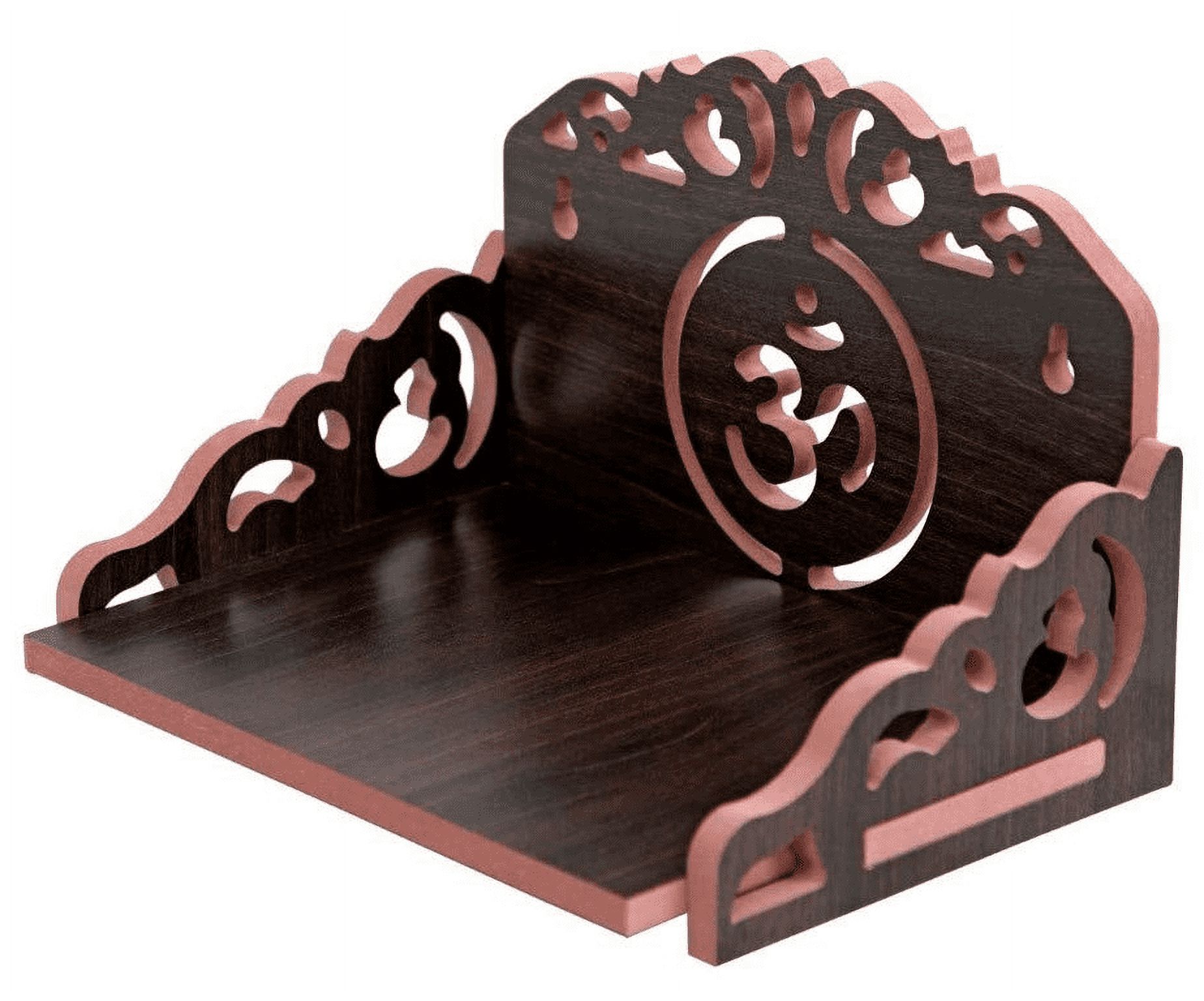 Accessories Kingdom Art and Craft Wooden Temple Wall Hanging and Table ...