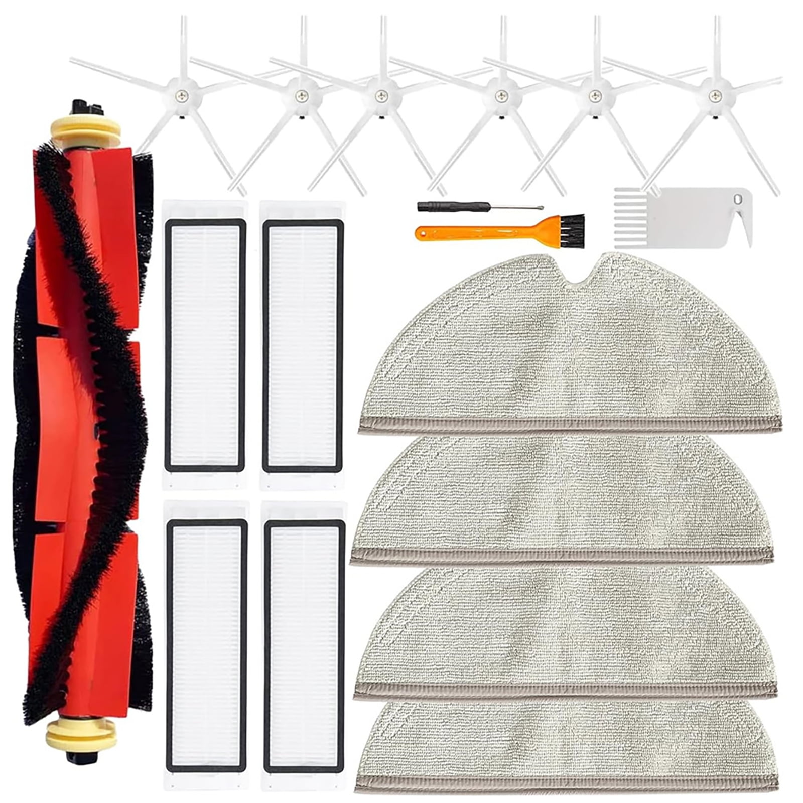 Accessories Kit Compatible with for Roborock S5 S6 T6 T7 Vacuum 18 Pack ...