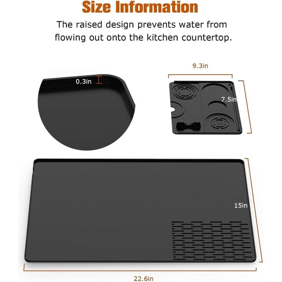 Accessories Kit for Luxe Cafe Pro Coffee Machine ES601 & ES701 ...