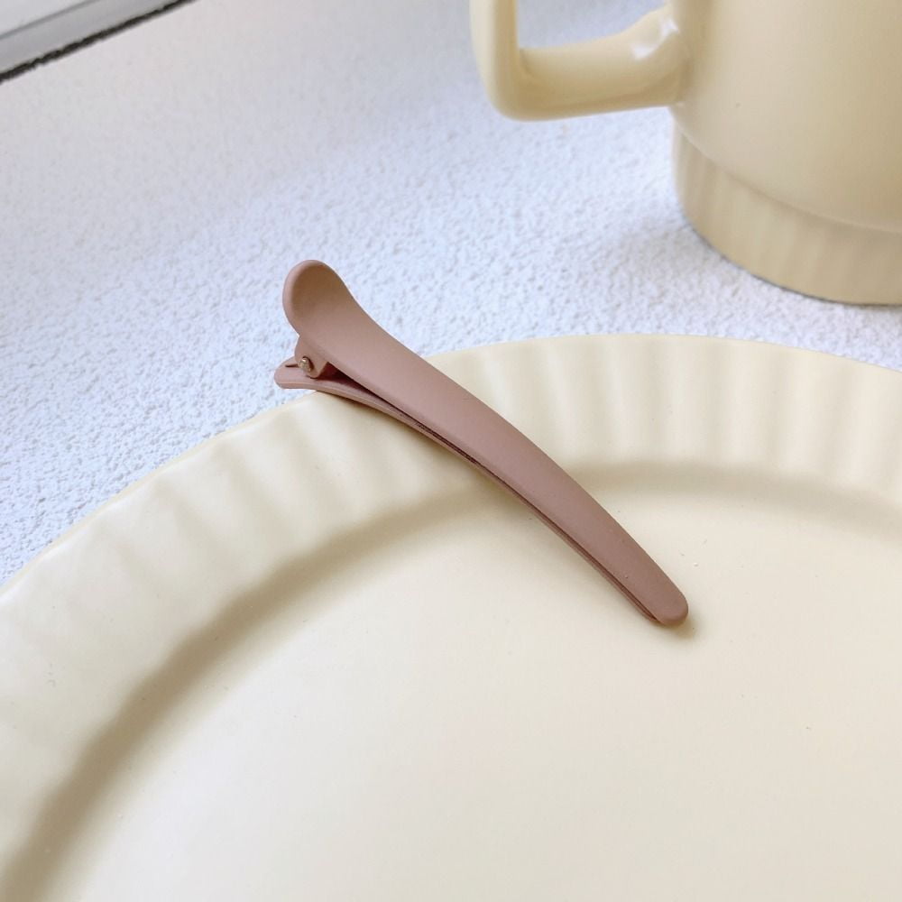 Accessories Macaron Color Simple Fashion Sectioning Clamp Makeup Clips ...