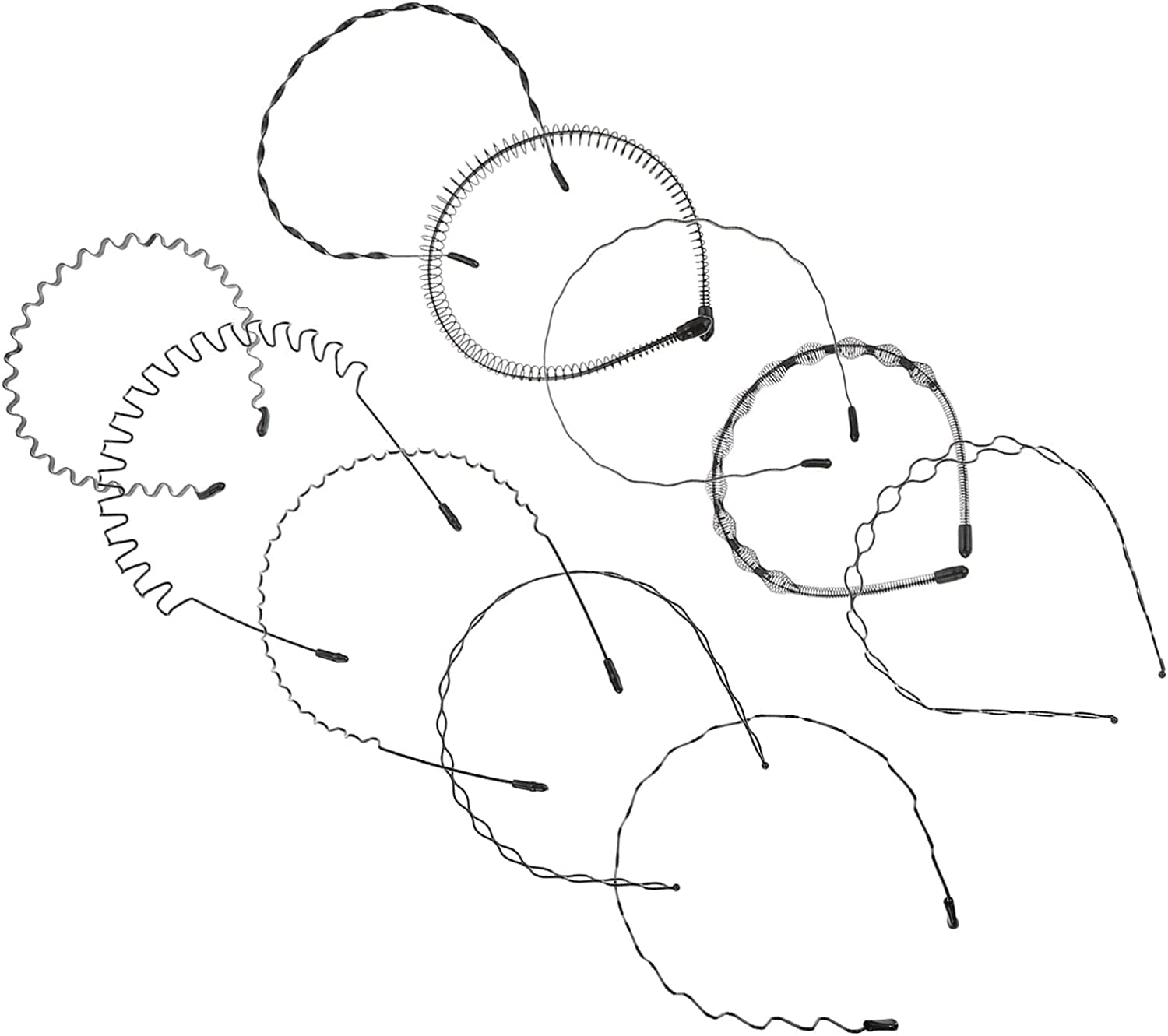 Accessories Metal Styling for Hairstyling Clasp Black Women Hairbands ...