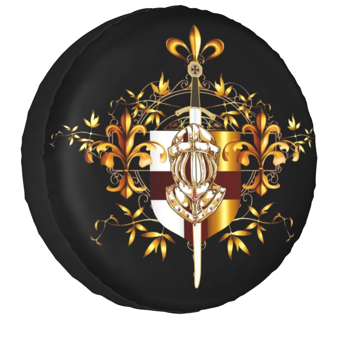 Accessories Protectors Wheel Car RV SUV Cross Crusades Medieval Cover ...