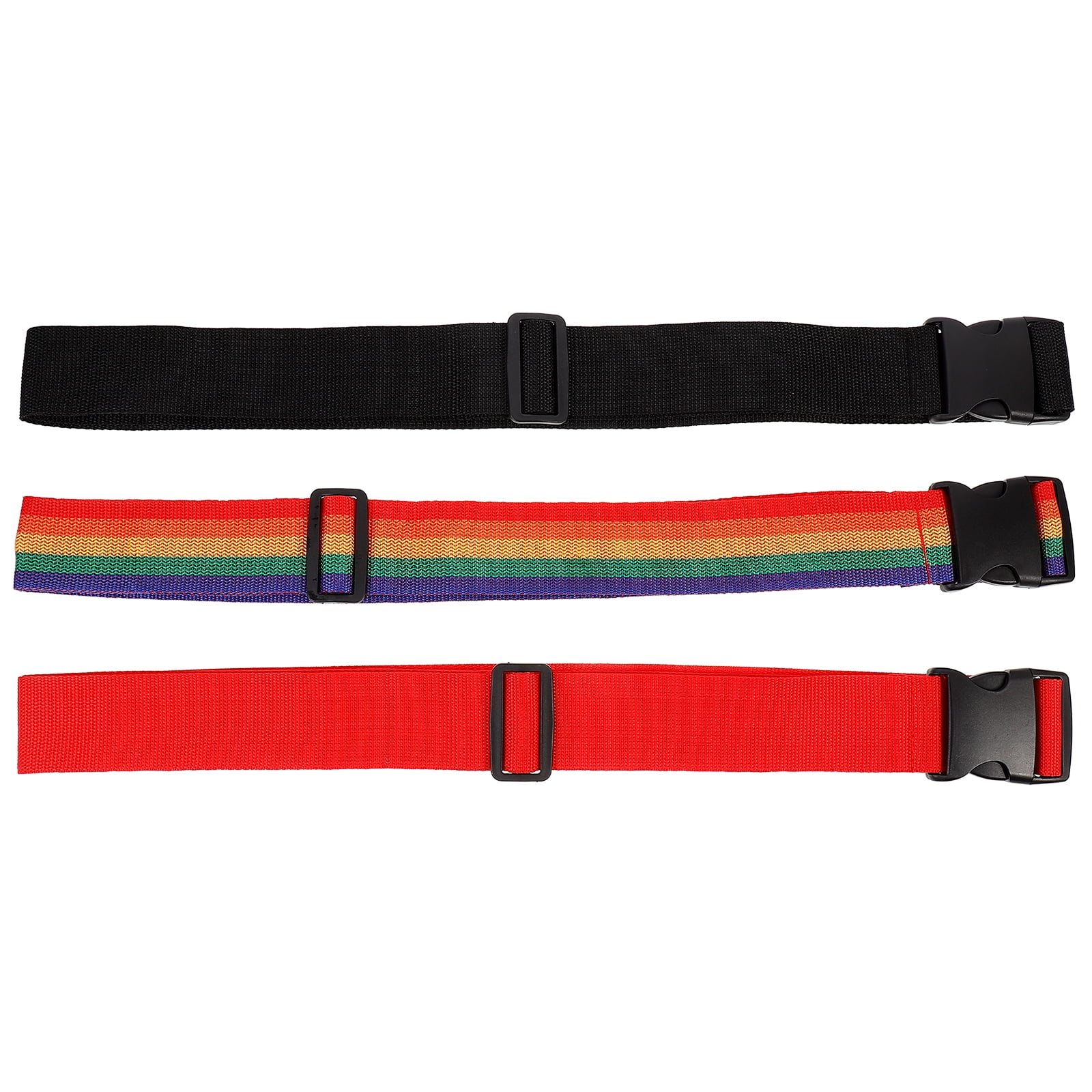 Yardwe 3Pcs Lightweight Travel Luggage Straps Adjustable Adjustable ...