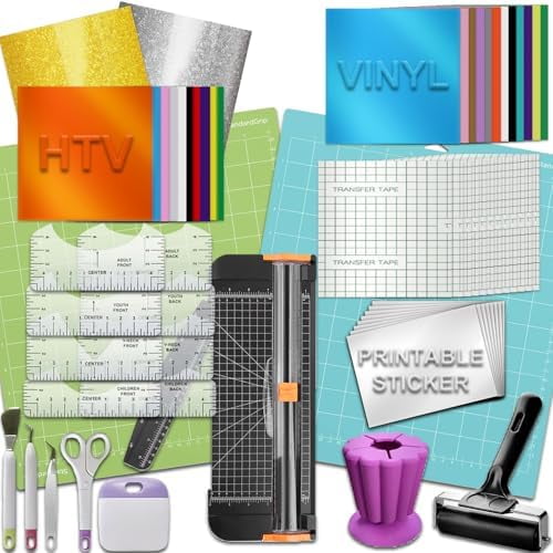 Accessories and Supplies Bundle for Cricut Maker 4 & Explore 4, Starter ...