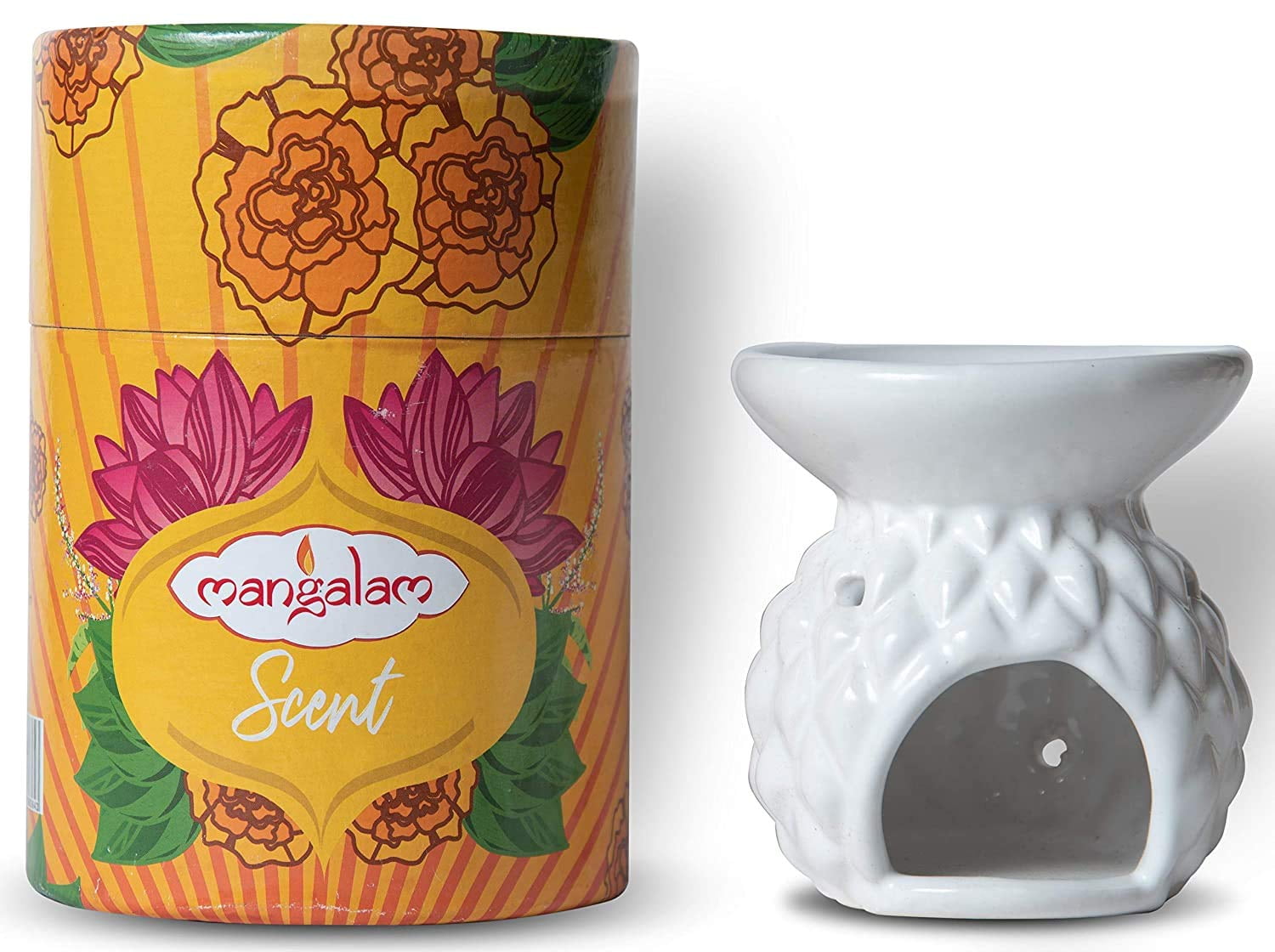 Accessorize Kingdom Ceramic Diffuser Burner with Tea Light Candle and ...