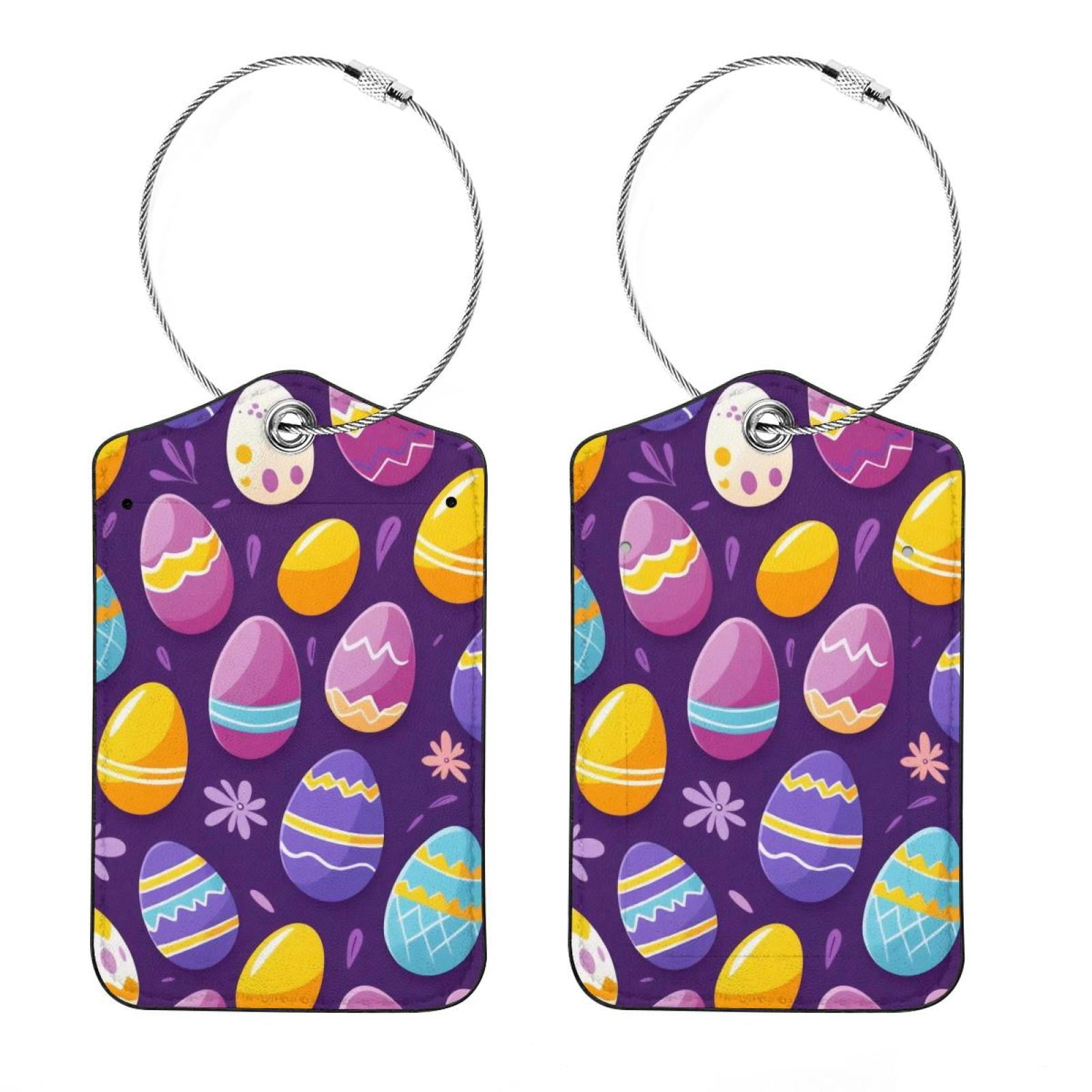 Accessorize Your Travel Handbags with Metal Loop Lock Luggage Tags ...