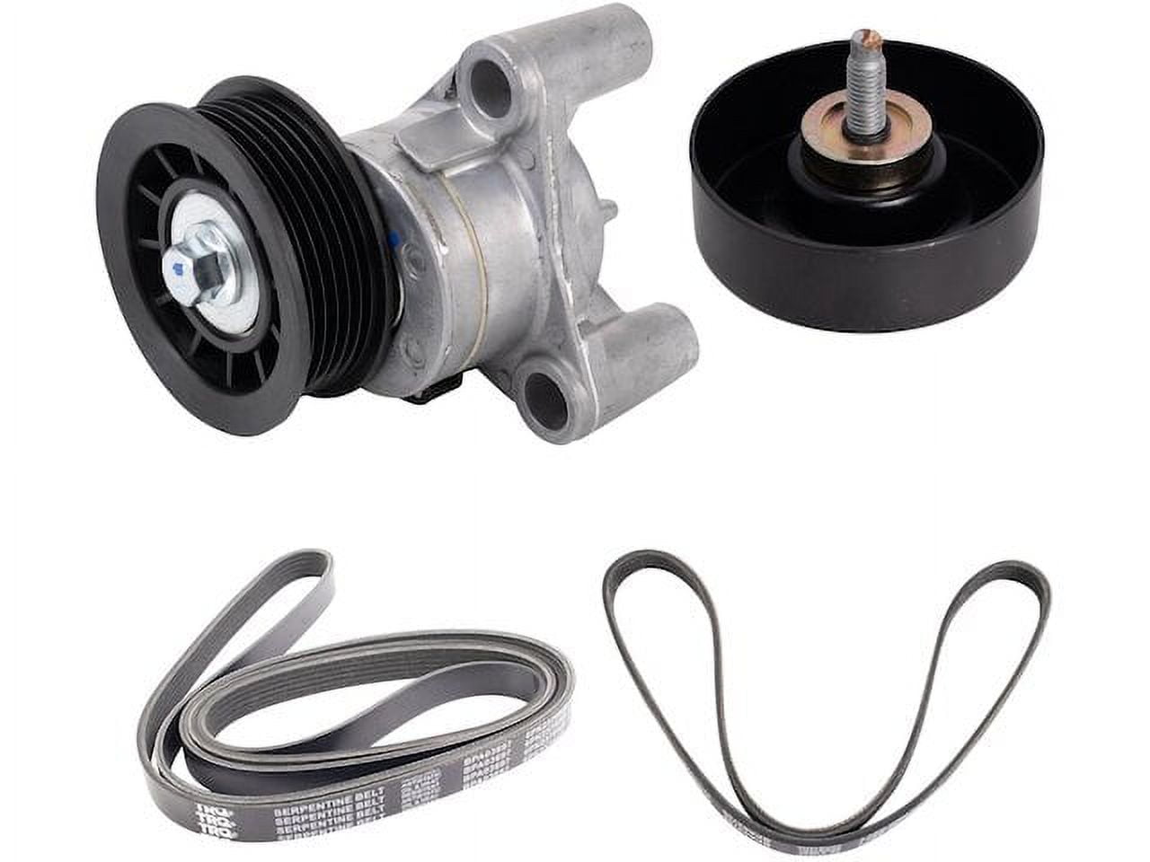 Accessory Belt Tensioner Kit 4 Piece - Compatible with 2009 - 2013 ...