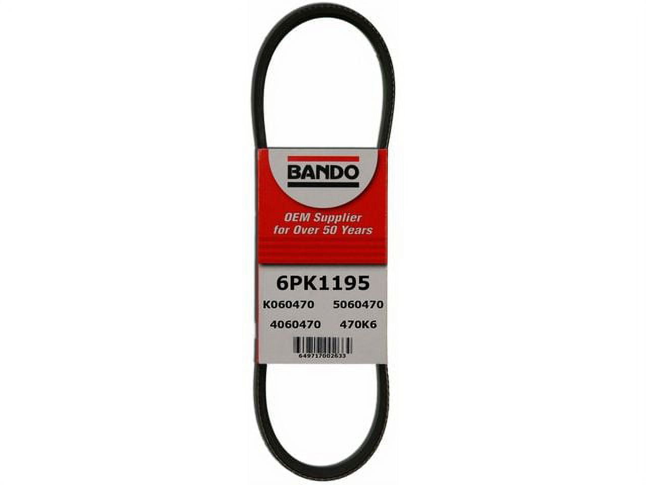 Accessory Drive Belt - Compatible with 2001 - 2005 Dodge Stratus ST 3 ...