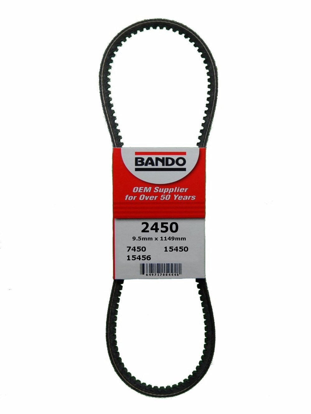 Bando USA Serpentine Drive Belt Fits 1985-1986 CHEVROLET C10, 1995-1996 ...