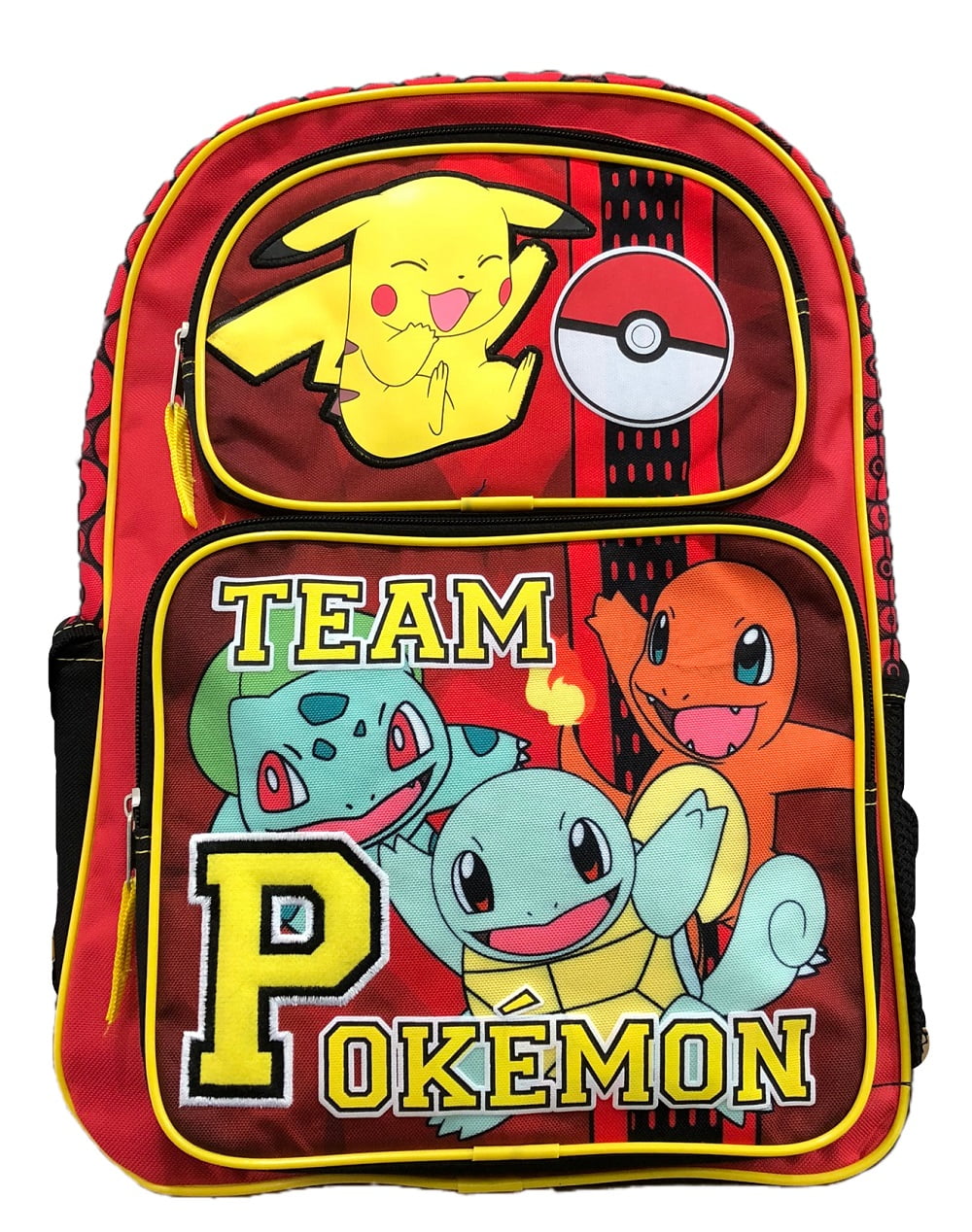Accessory Innovations Unisex Child Backpack Pokemon Large 16 Inch Red ...