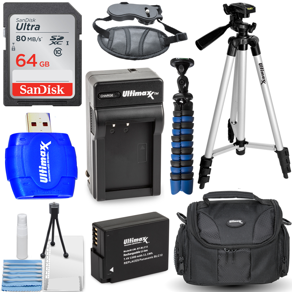 Accessory Kit Bundle for Panasonic Lumix DMC-FZ300 FZ200 FZ1000 G5 G6 ...