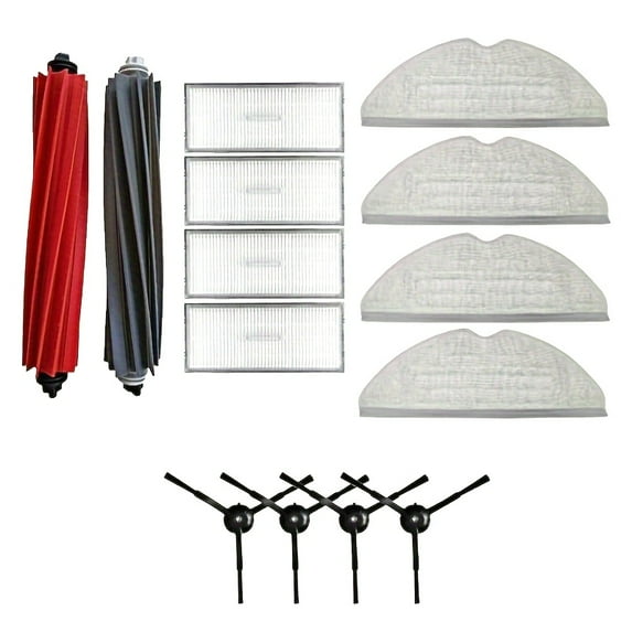 Accessory Kit Compatible for Roborock S8/S8+ Robot Vacuum Cleaner- Dual ...