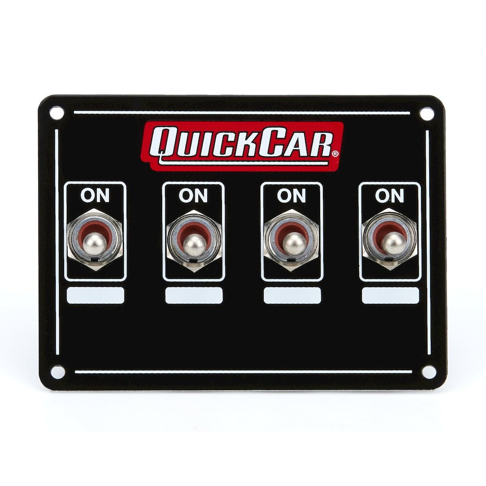 Quickcar Racing Products Accessory Panel 4 Switch Weatherproof ...