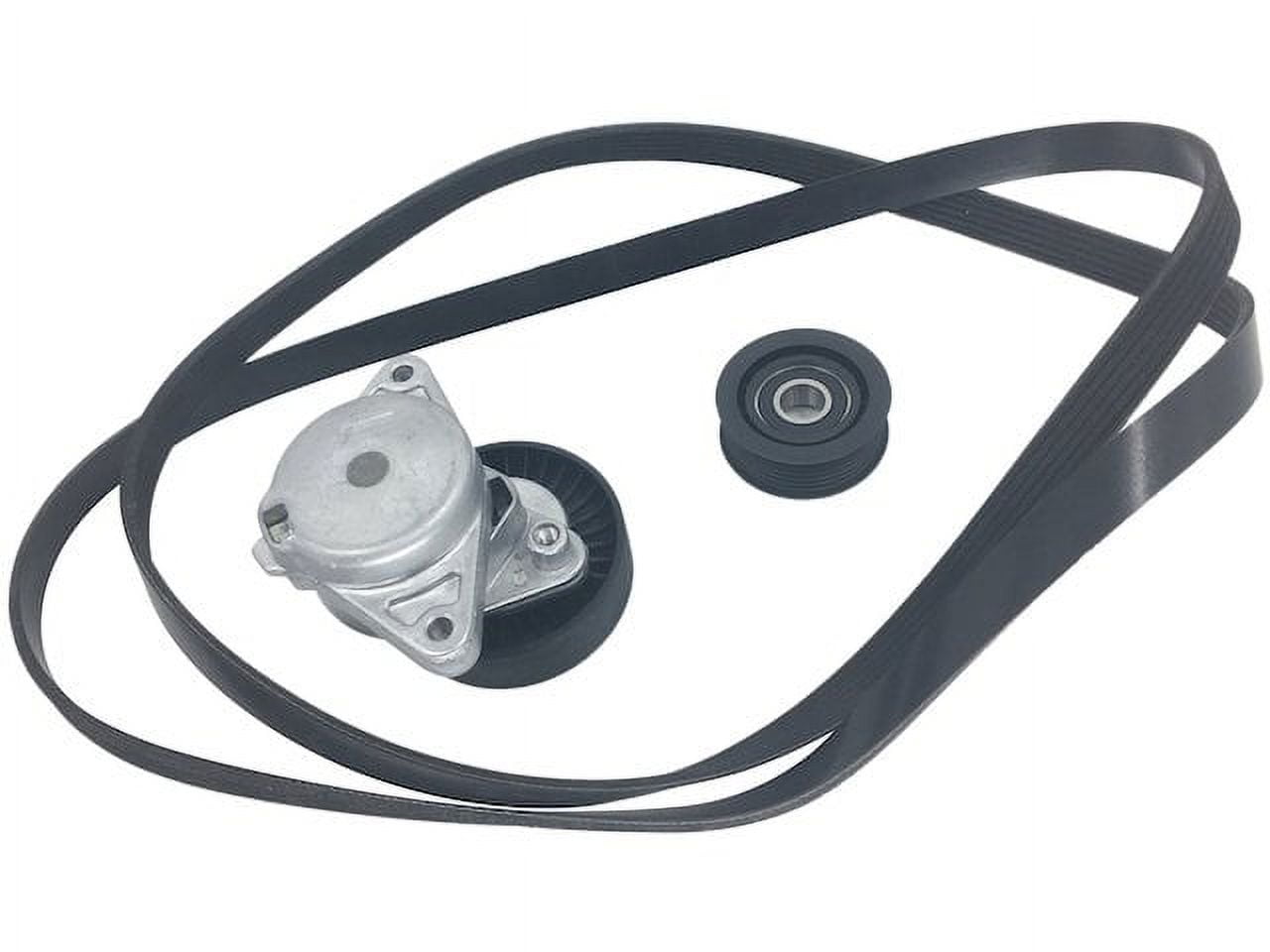 Accessory Serpentine Belt and Tensioner Kit - Compatible with 2002 ...