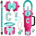 Accessory Set for Stanley Cup 30oz/40oz – Handle Strap, Daisy Silicone ...