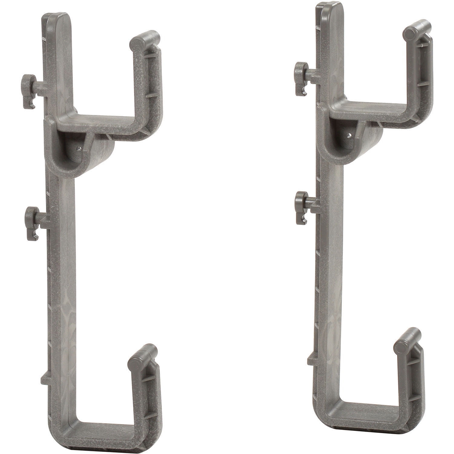 Global Industrial Deep Square Hooks for Utility Cart 2-3/8""W x 12-1/8 ...