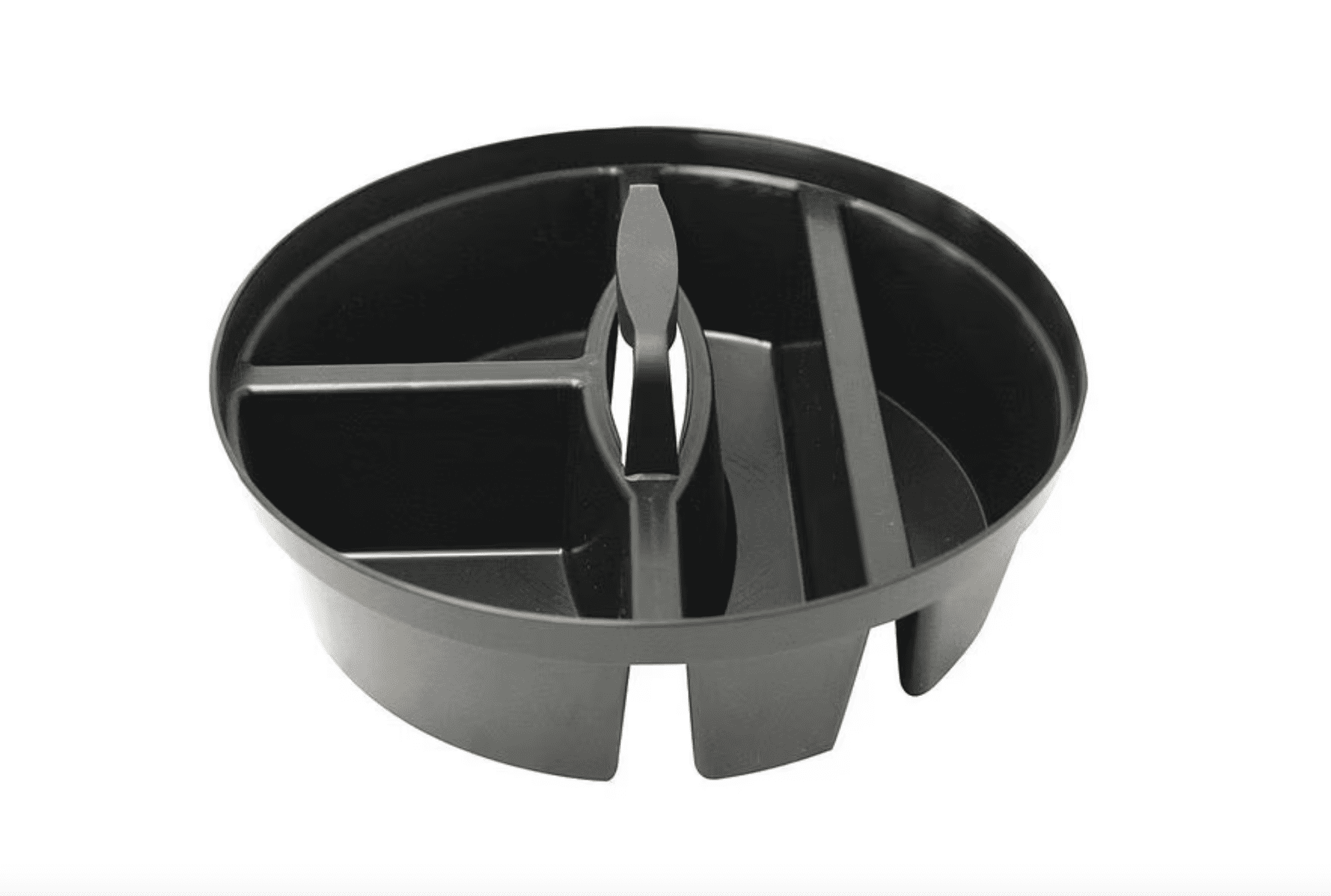 Accessory Tray, Plastic, Black, 4-1/4" Height - Walmart.com