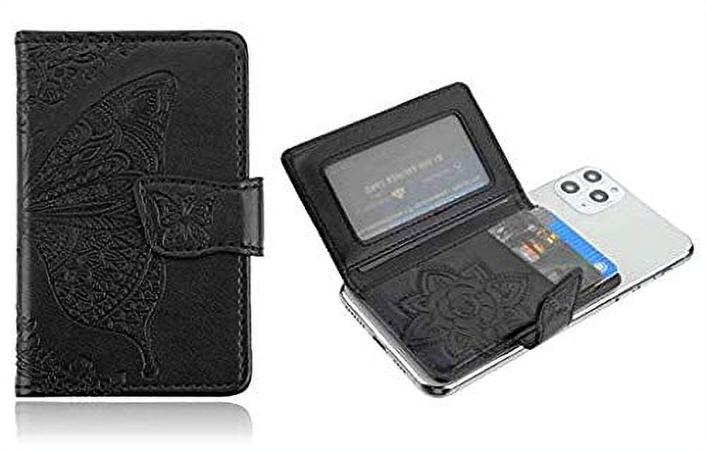 Universal Phone Wallet, Credit Card Holder for Back of Phone, Adhesive ...
