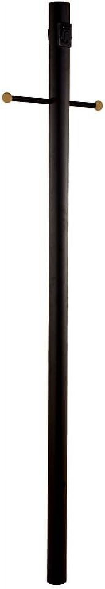 Acclaim 99BK Direct-Burial Lamp Posts Collection Smooth Lamp Post with ...
