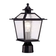 Acclaim Direct Burial Lamp Post, Matte Black, Smooth Aluminum, 3x84 ...