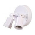 Acclaim 2-Light Gloss White Polycarbonate Floodlight, Durable Outdoor ...