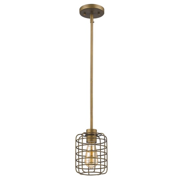 Capital Lighting 4233 Axis 3 Light 13" Wide Cage Pendant - Nickel ...