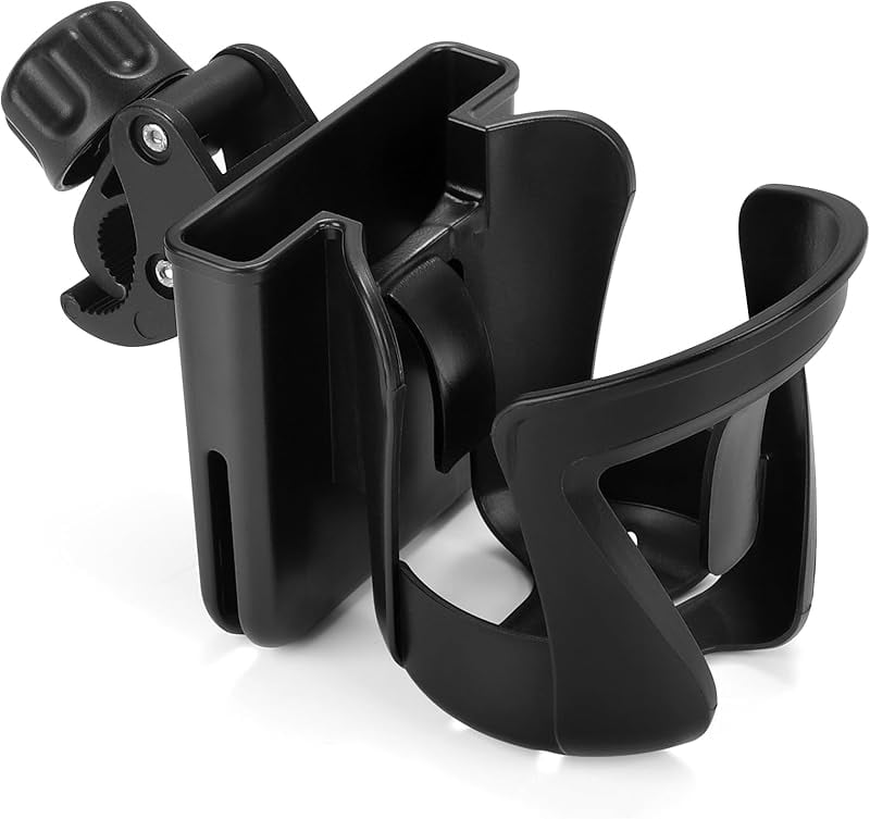 Accmor 2-in-1 Walker Cup Holder with Phone Holder, Wheelchair Cup ...