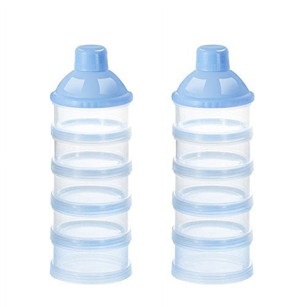 Accmor Baby Milk Powder .. Formula Dispenser, 5 Layers .. Stackable ...