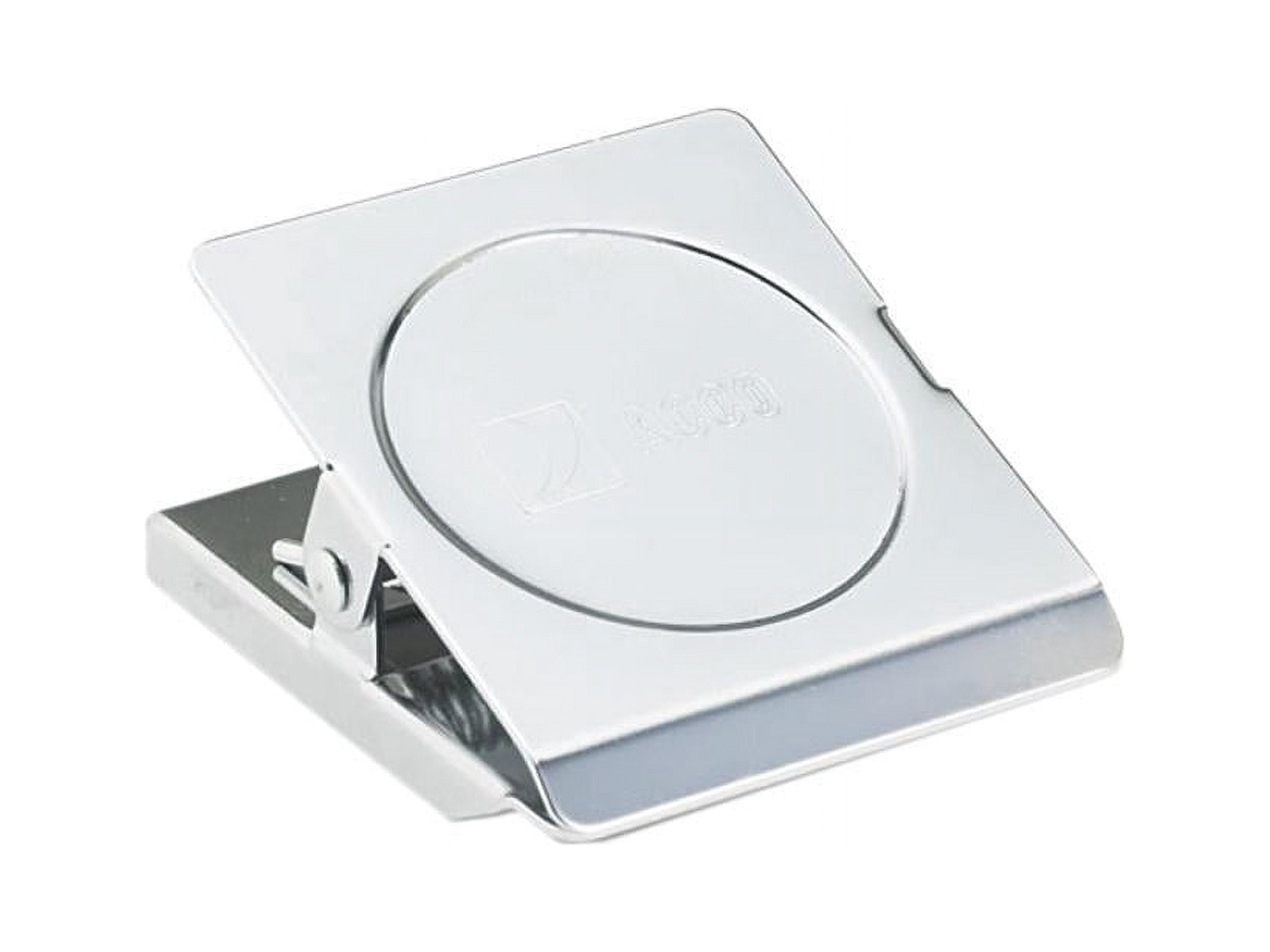 Acco 72133 Magnetic Clip, Steel, 1-1/8" Capacity, 2-1/4"w, Chrome ...