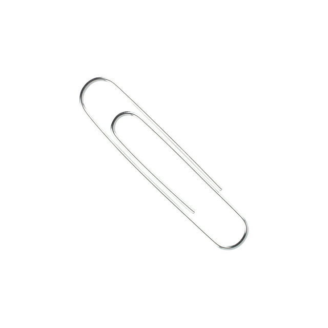 Acco Brands Recycled Jumbo Paper Clips, 100 count, Silver (72511 ...