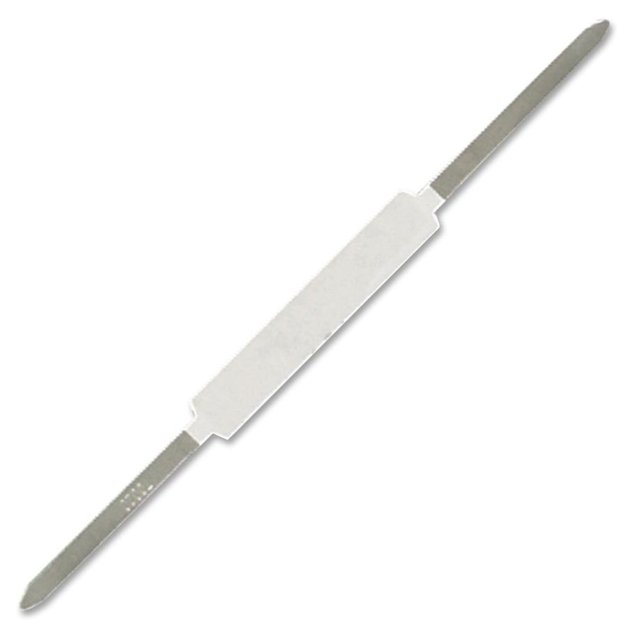 Acco Economy Self-adhesive Fastener - 2.75" Length - 100 / Box - Silver ...