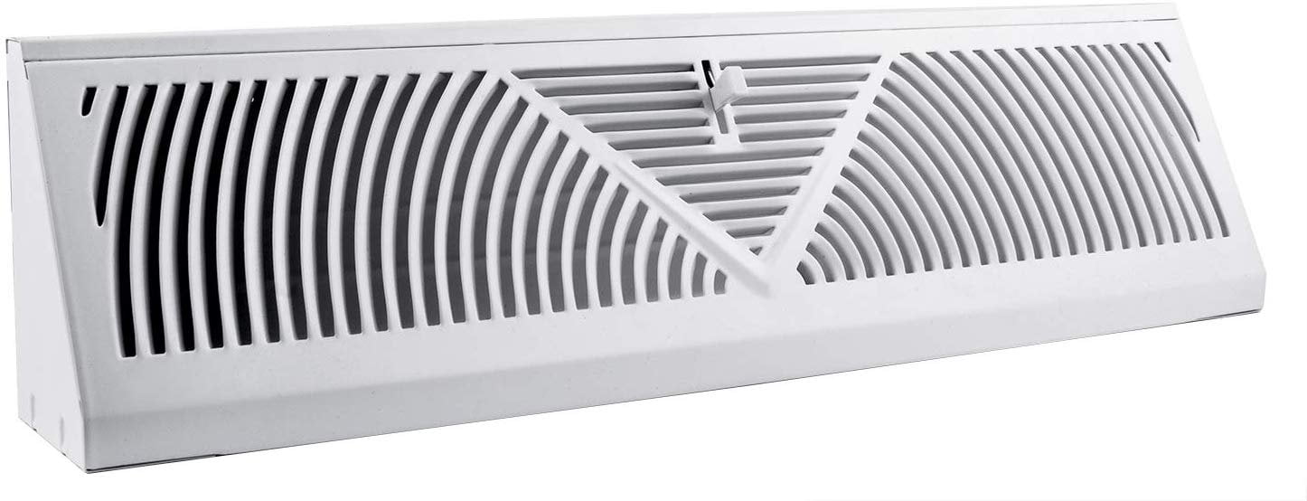Accord ABBBWH15 Baseboard Register with Sunburst Design, 15-InchDuct ...