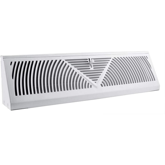 Accord ABBBWH15 Baseboard Register with Sunburst Design, 15-InchDuct ...