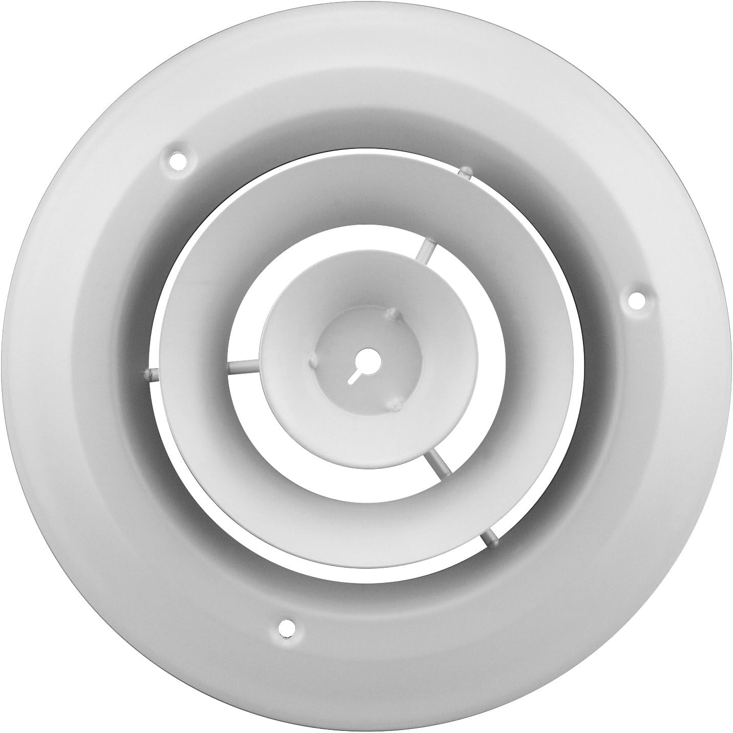 Accord ABCDWH06 Round Ceiling Diffuser, 6-Inch, White - Walmart.com