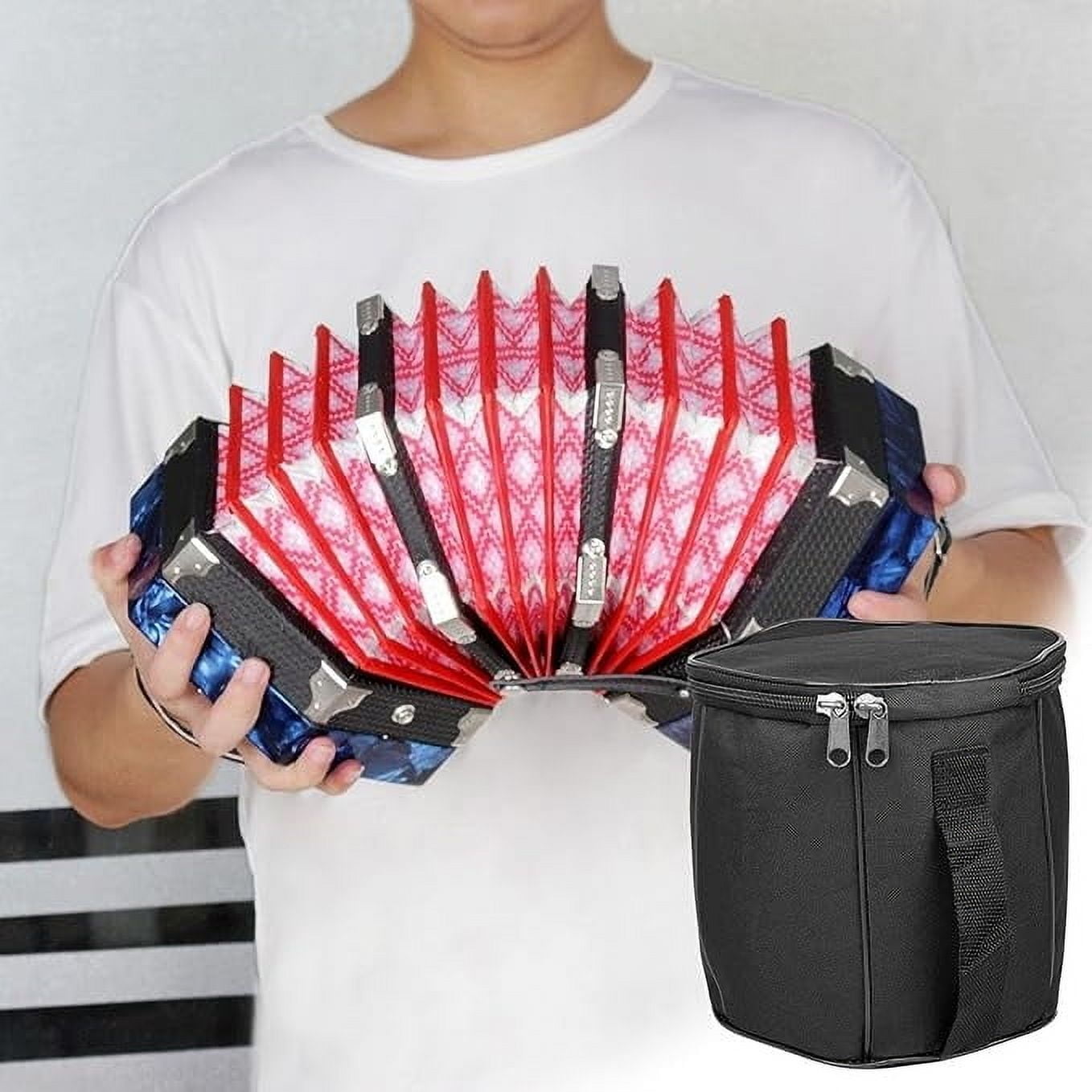 Accordion Carry Case Bag | Fabric Waterproof Gig Bag with Double Lining ...