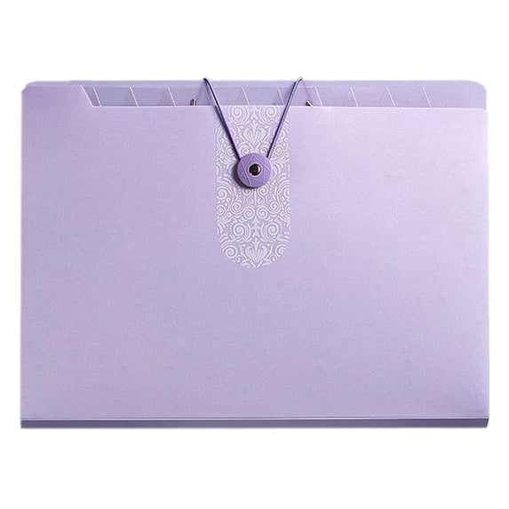 Accordion File Folder With Multiple Pockets, Letter Size Document ...