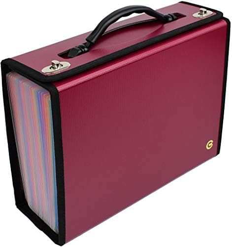 Accordion File Folders with 24 Pockets Organizer for Document Paper ...