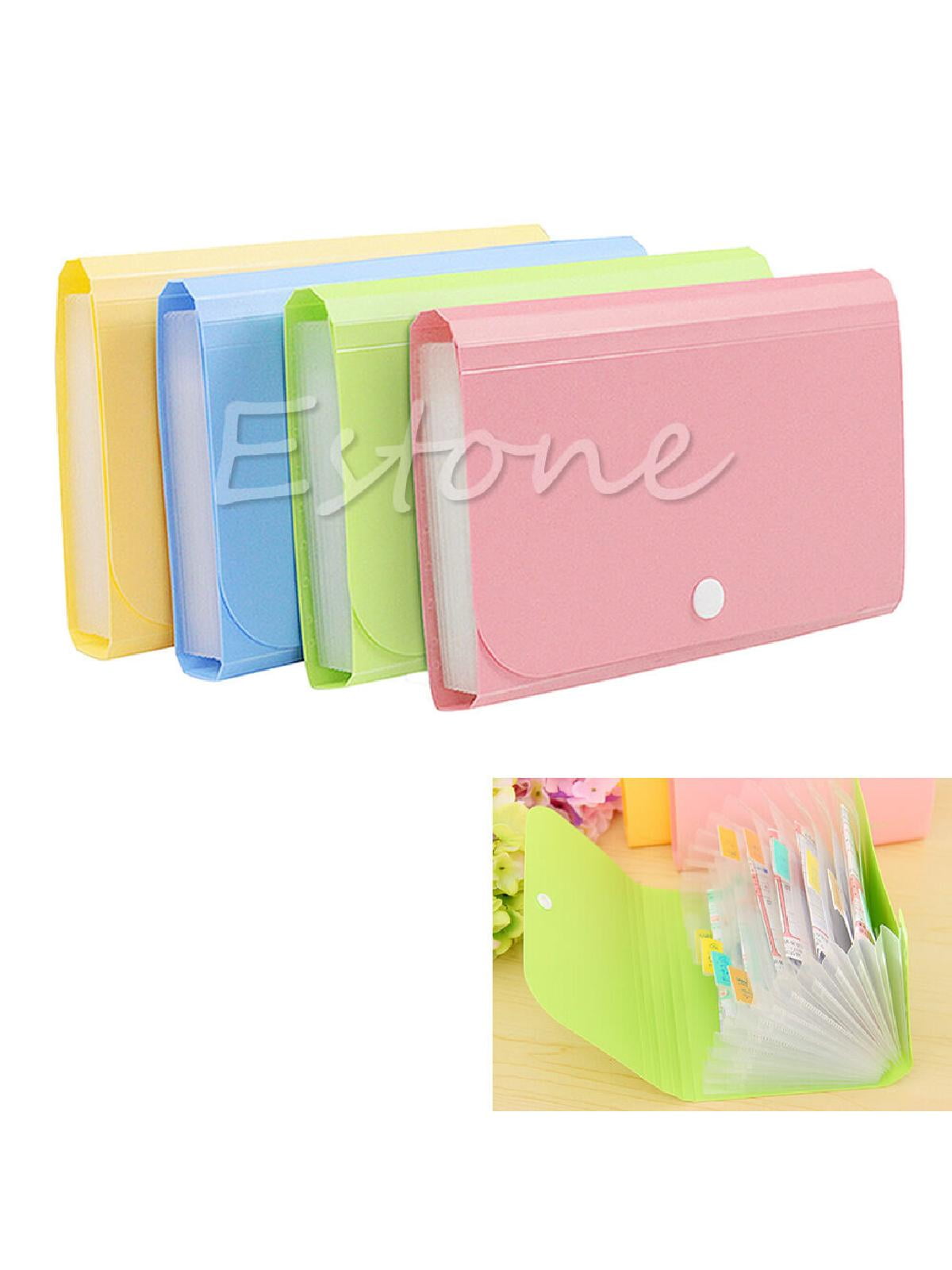 Accordion File Organizer,A6 Plastic Coupon Organizer Wallet Mini ...