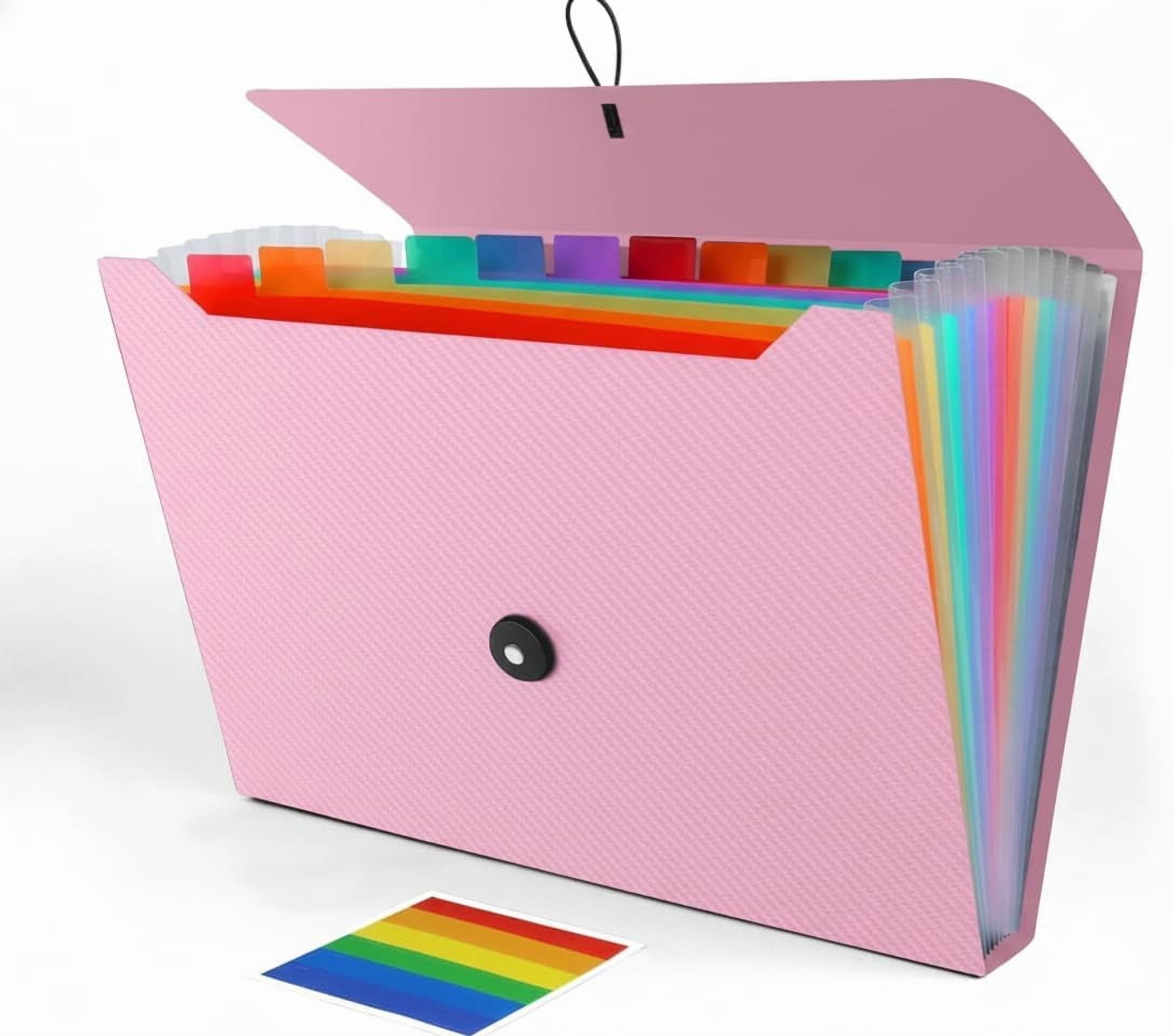 Accordion File Organizer, Accordion Folder for Sorting Documents and ...