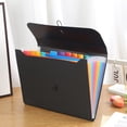 Accordion File Organizer, Expanding File Folder with Snap Closure ...