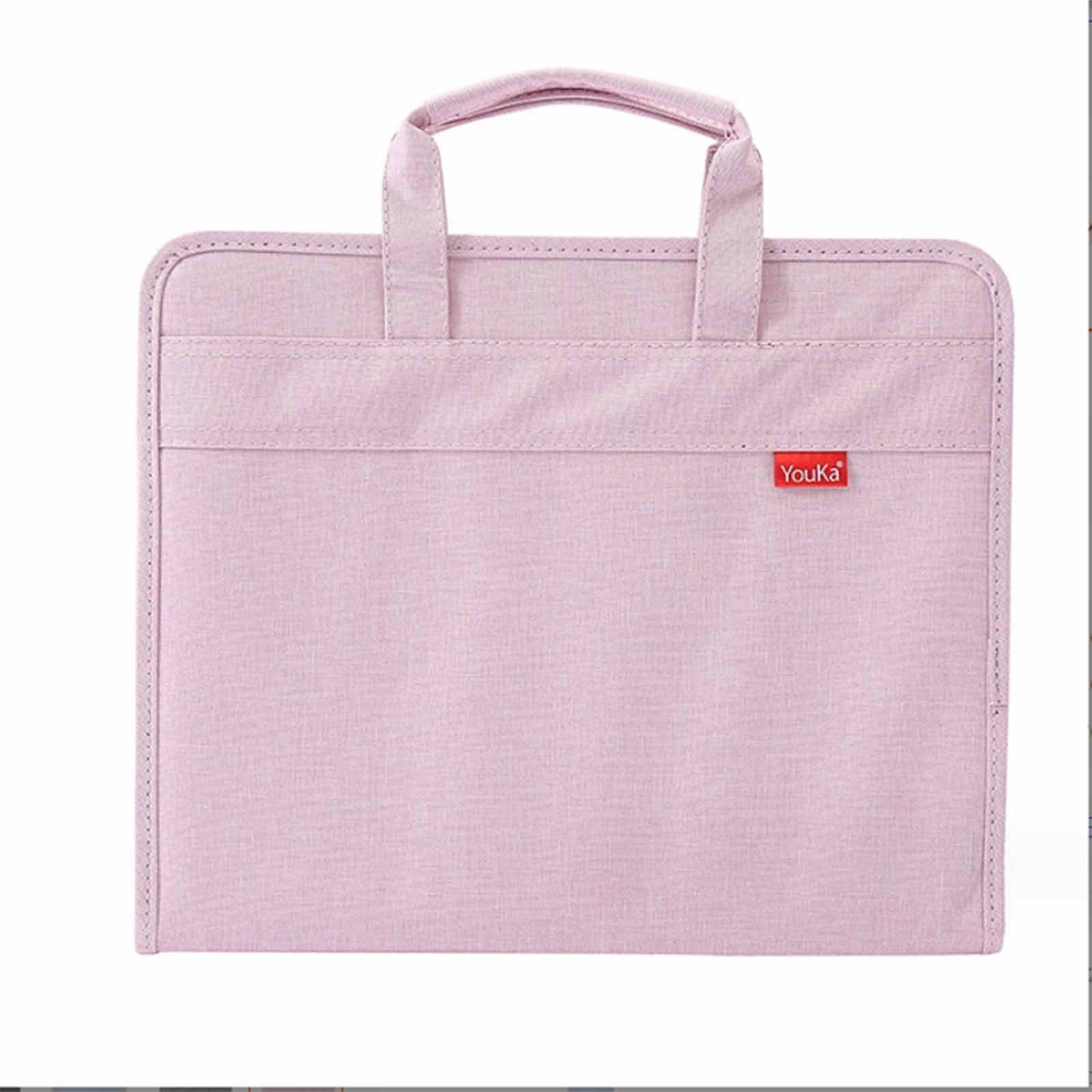 Accordion File Organizer File Folder Water Resistant Money Document Bag ...