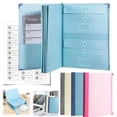 Accordion File Organizer Manila Pocket Document Folder with Labeled ...