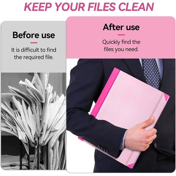 Accordion File Organizer Pocket Folder For Passports Birth Certificates ...