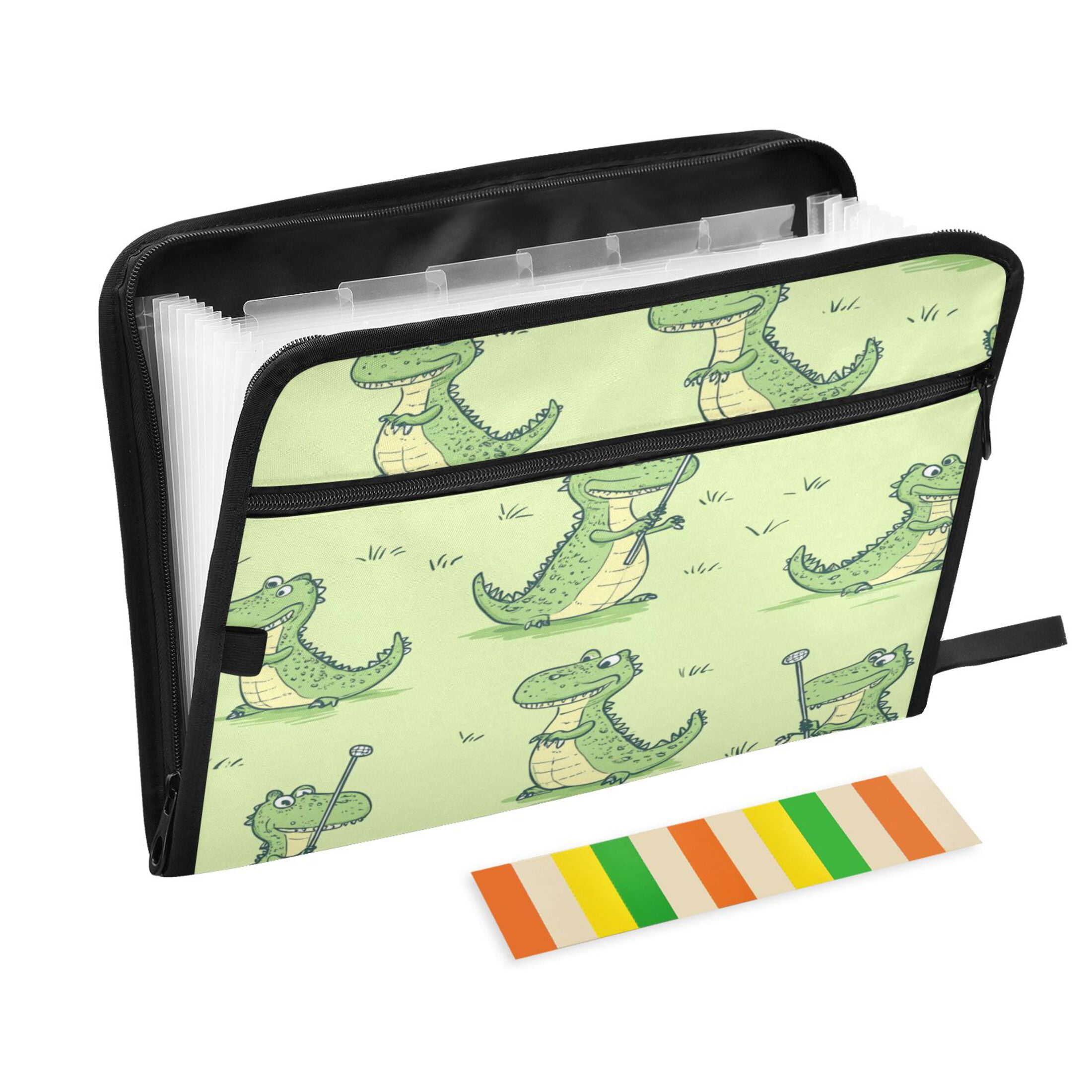 Accordion File Organizer with Zip Closure 13 Pockets Expanding File ...