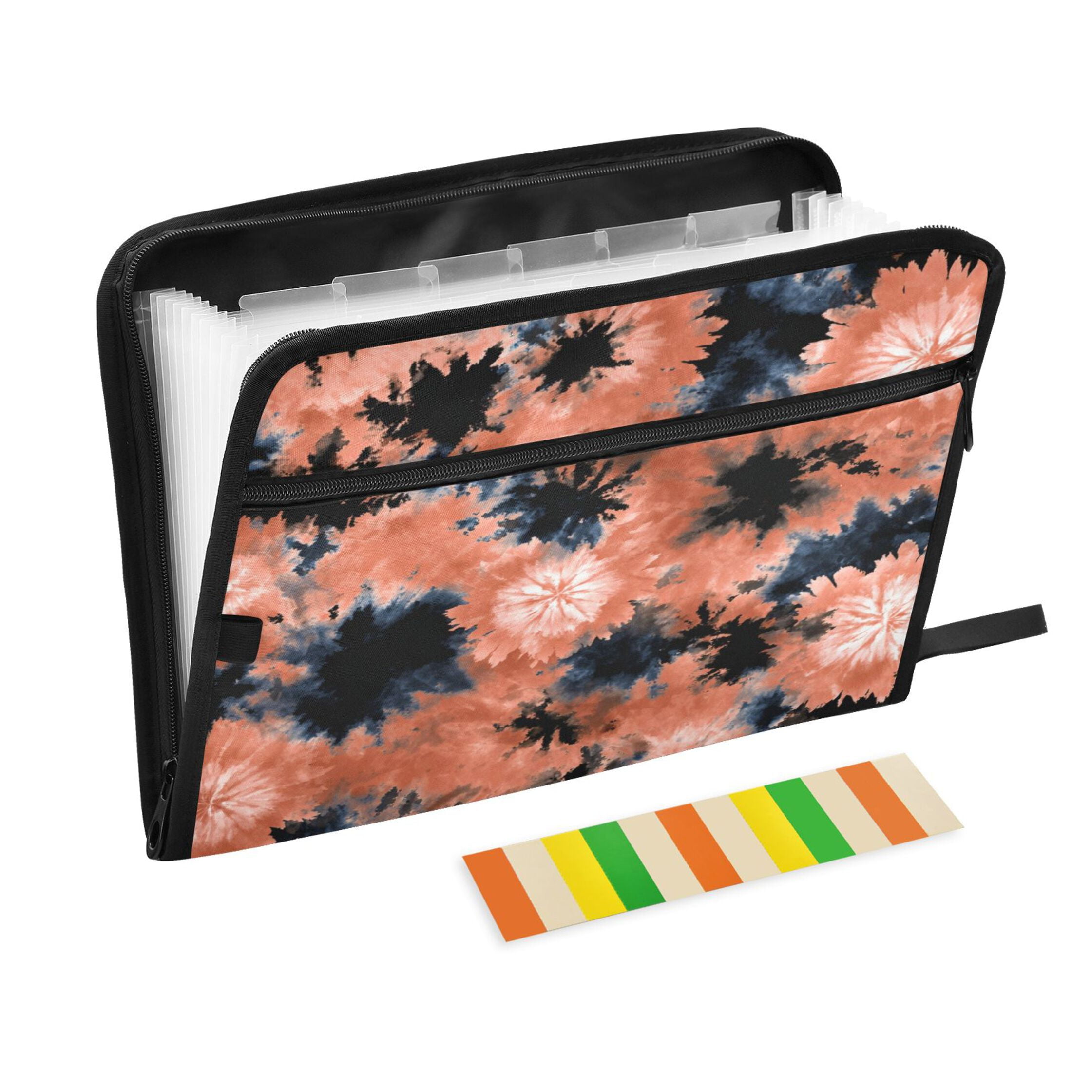 Accordion File Organizer with Zip Closure 13 Pockets Expanding File ...