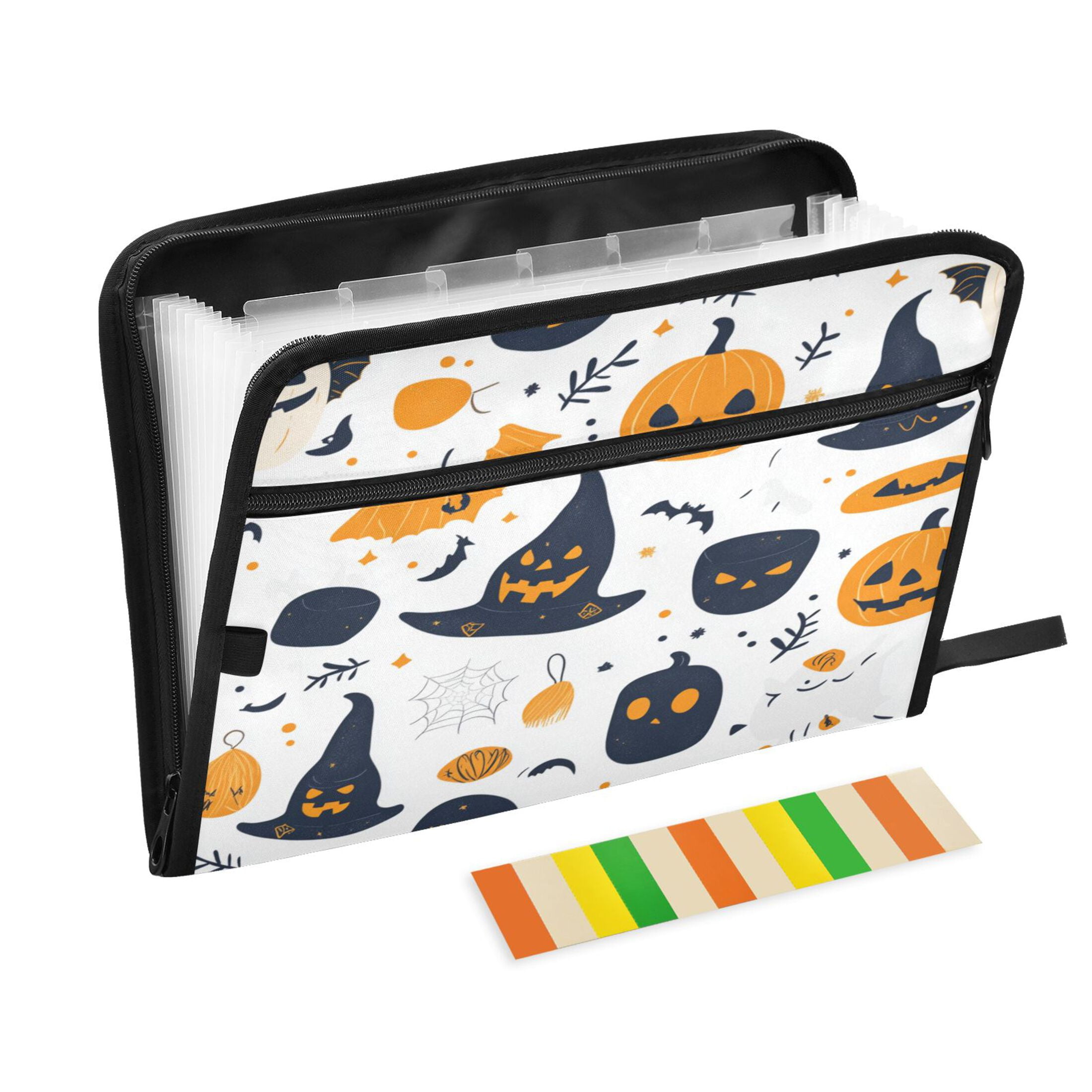 Accordion File Organizer with Zip Closure 13 Pockets Expanding File ...