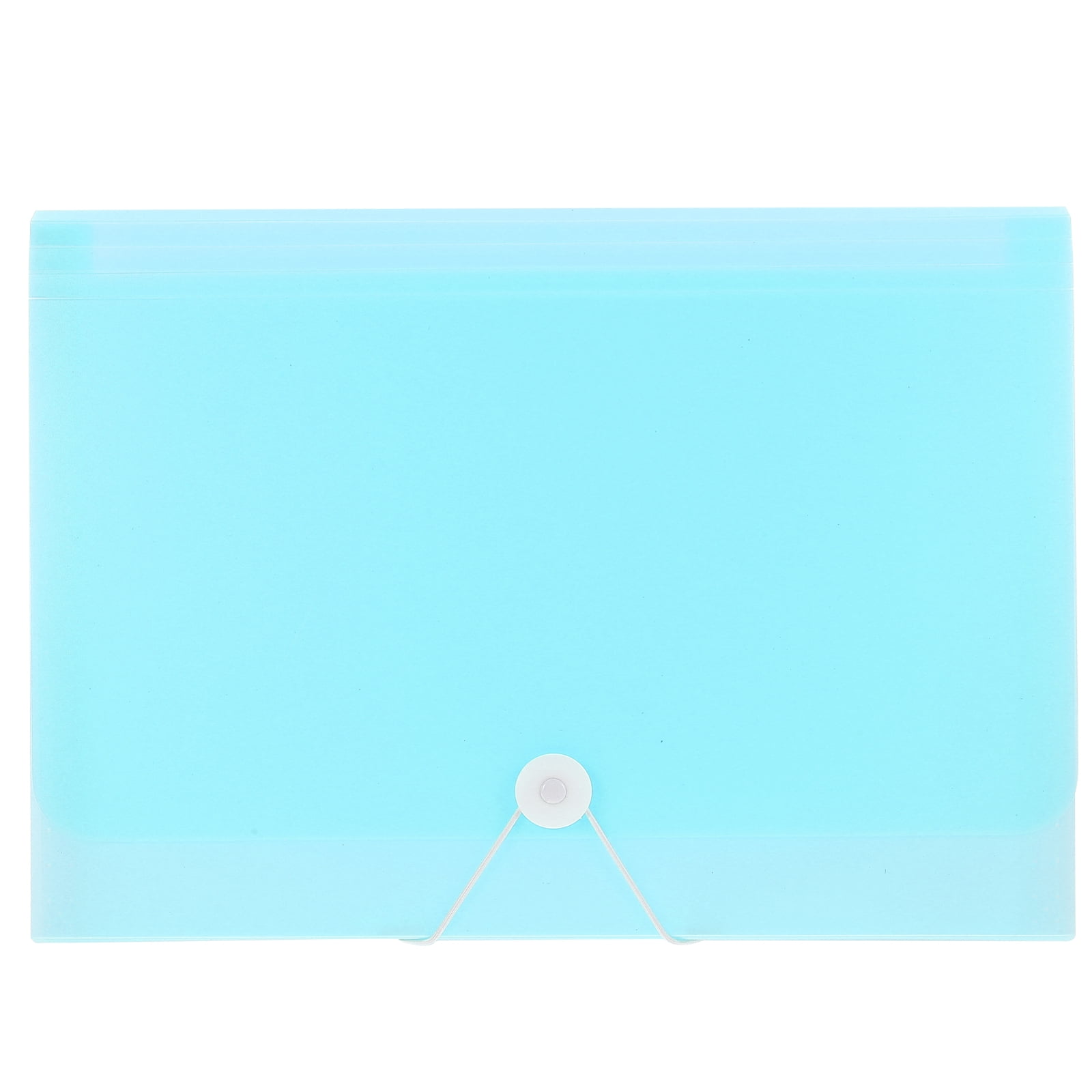 Toyandona Blue Plastic Accordion File Organizer for Storage of Small ...