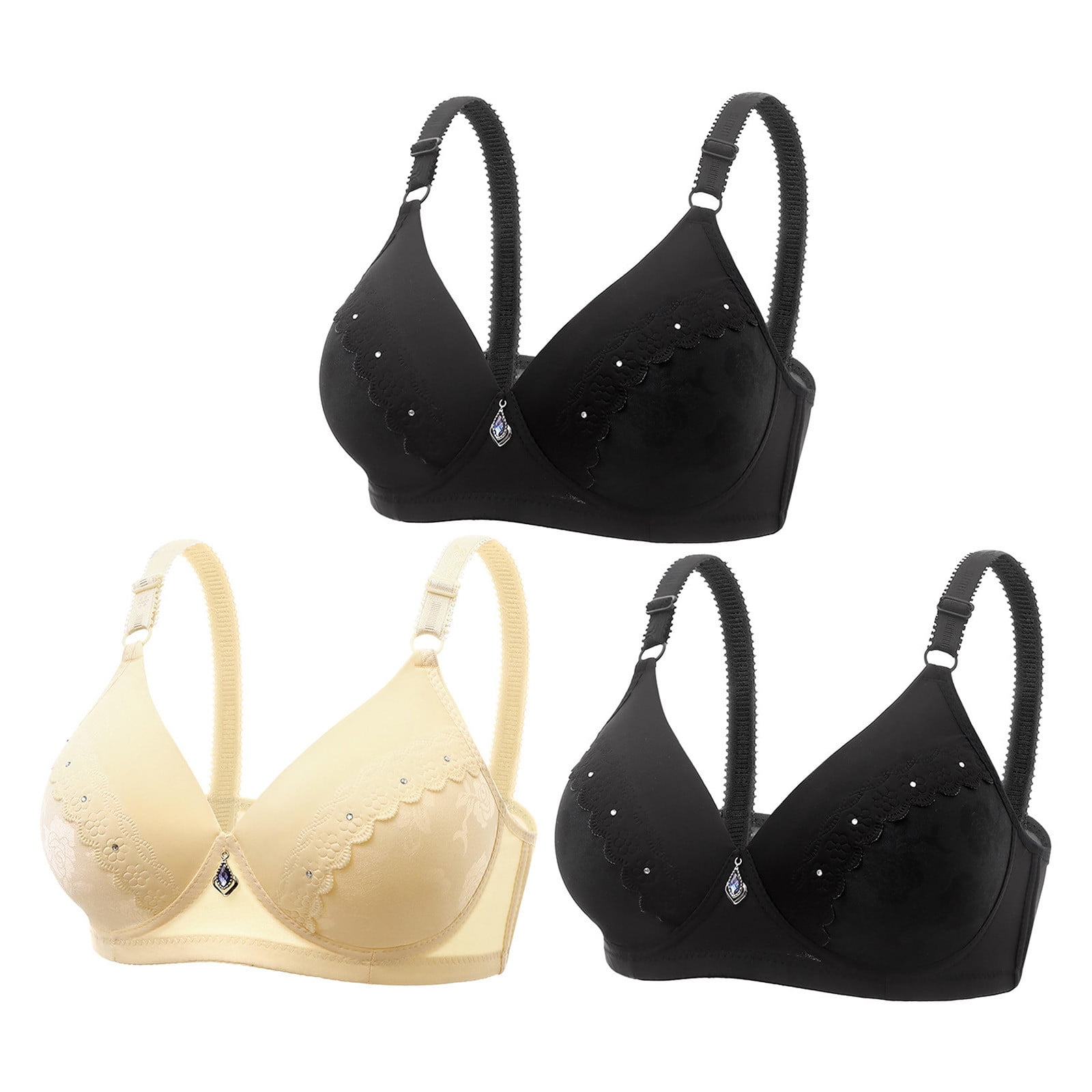 My Account History,Sriper Lace Gathers for Women 3 Pack,Push Up ...