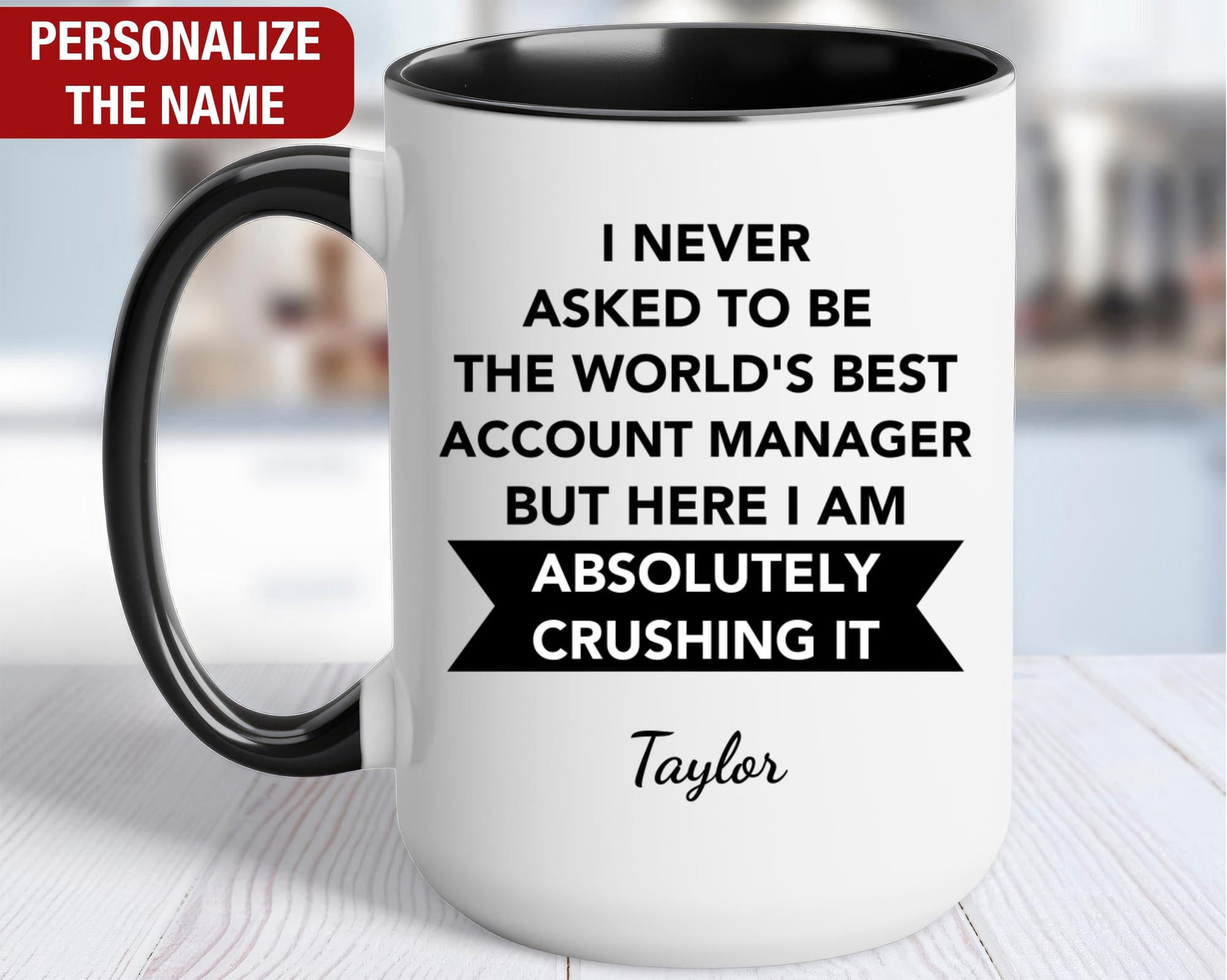 Account Manager Personalized Gift Worldamp39s Best Account Manager Mug ...